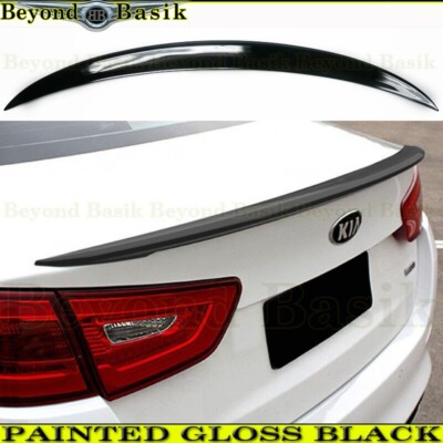 For 2014-2015 Kia Optima JDM Factory Style GLOSS BLACK Rear Spoiler Lip ...
