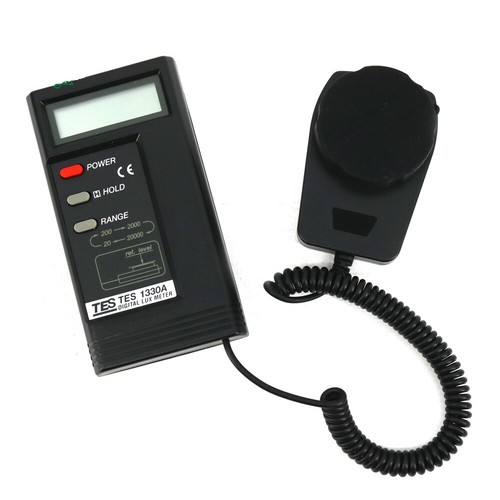 TES-1330A Digital Illuminance Light Meter 200 000 Lux Photometer ...