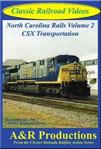 North Carolina Rails Vol 2 CSX Transportation DVD ACL Amtrak ...