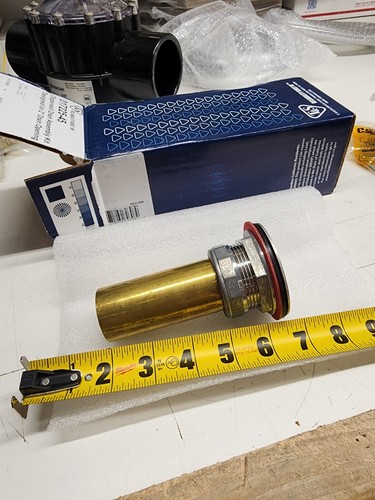 T&S 017225-45 Dipper Well Drain Assembly Kit Designed For 2" Drain ...