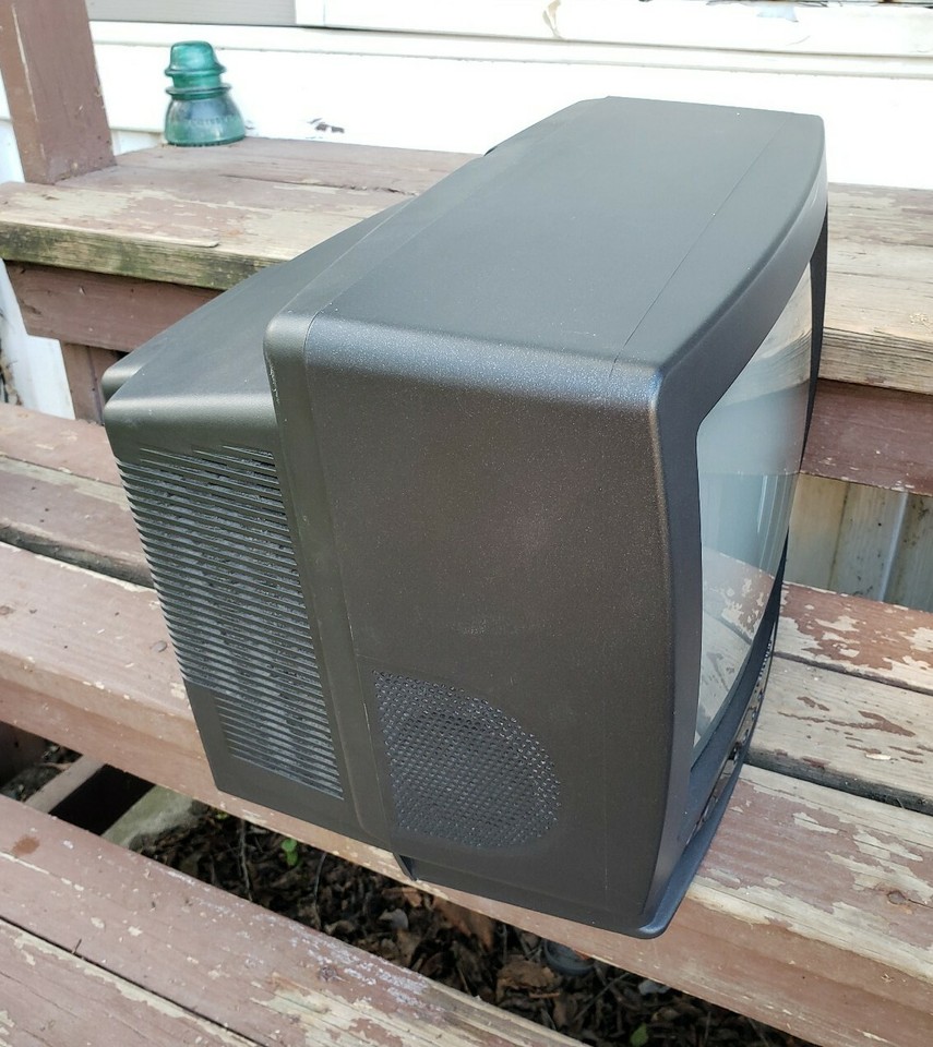 Sansui TVM1313 14" CRT TV Vintage Retro Gaming Television Vintage Video ...