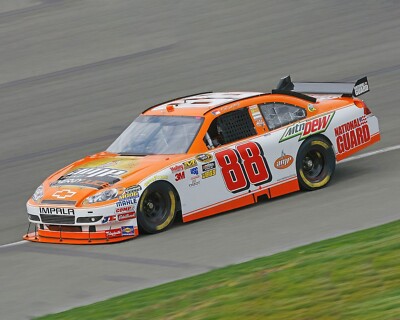 Dale Earnhardt Jr #88 Amp Orange NASCAR 8"X10" Glossy Photo Print 84CKL ...