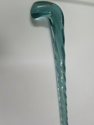 Antique Victorian Glass Parade Cane 1890's | eBay