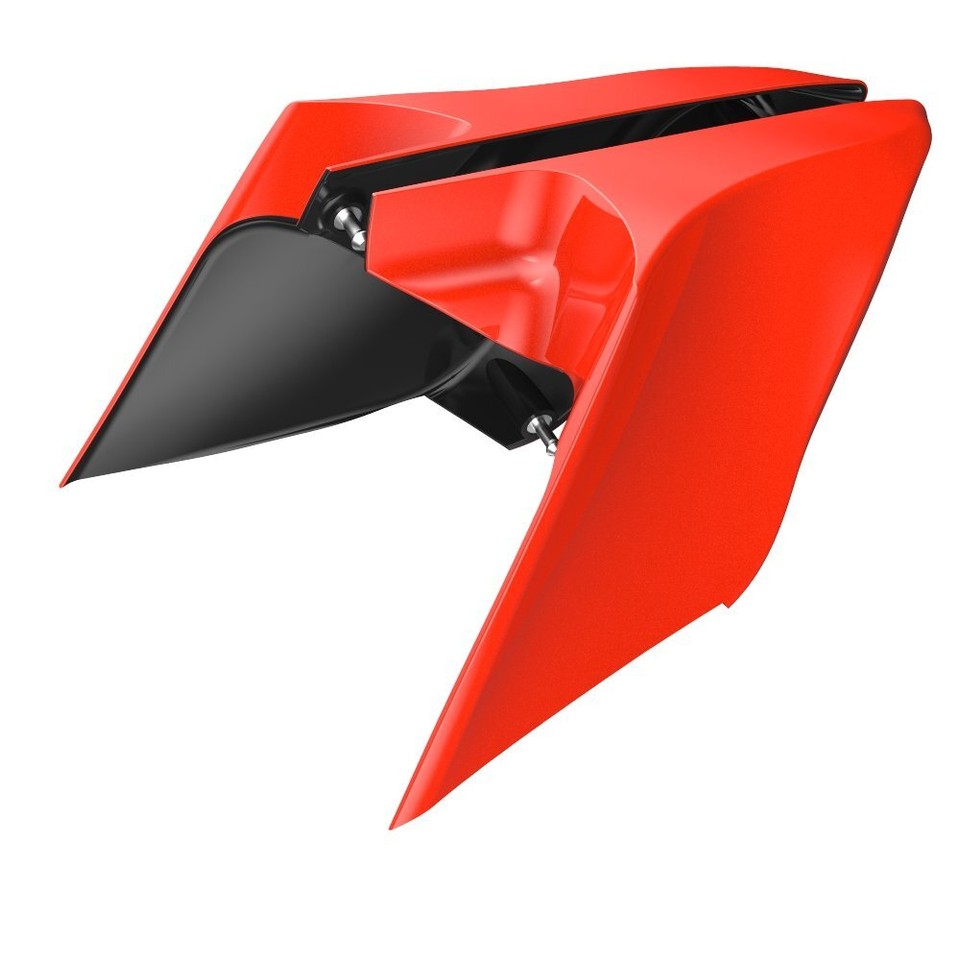 LAGUNA ORANGE Advanblack CVO Stretched Extended Side Cover For 14 ...