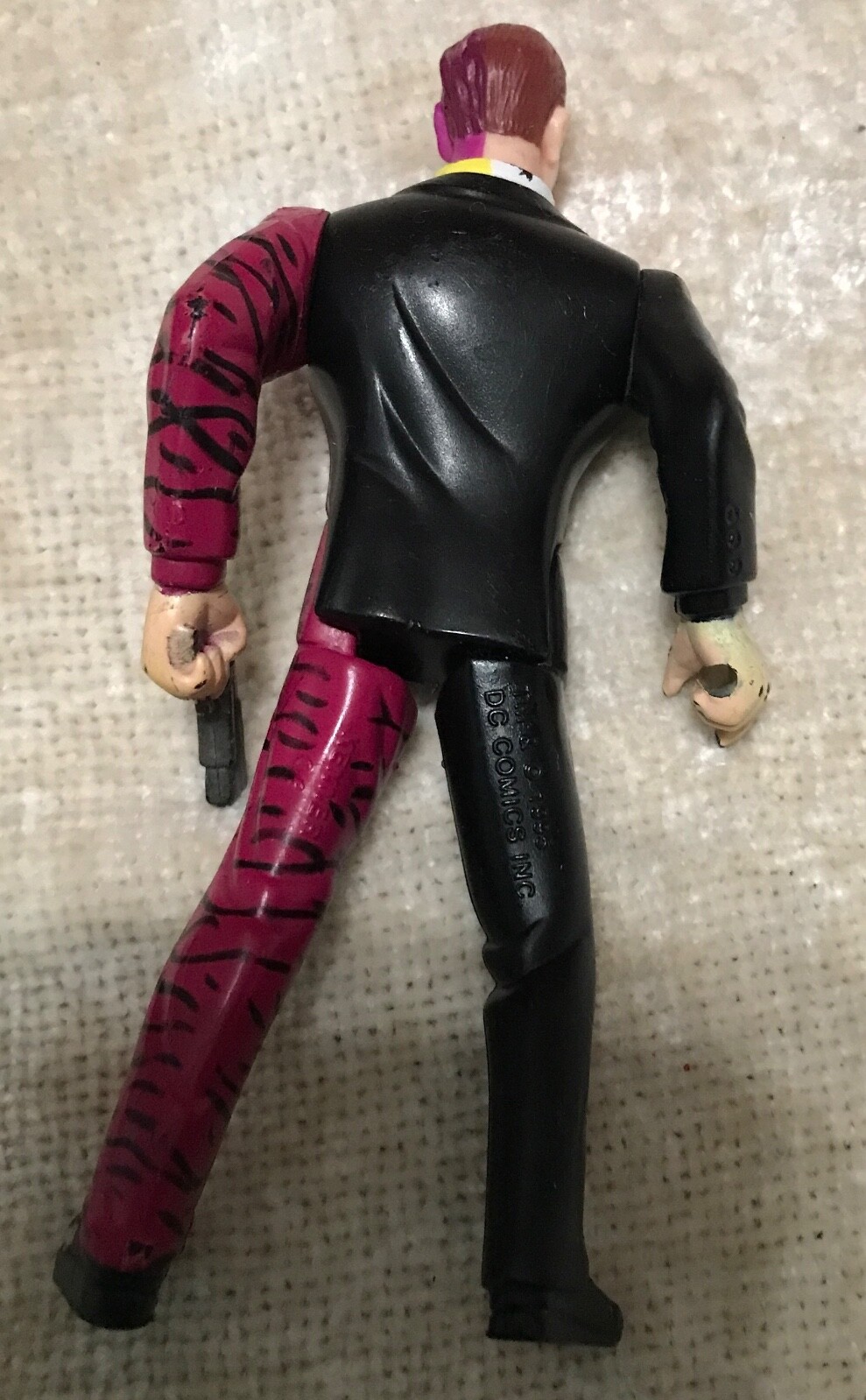 Vintage Kenner Batman Forever Two-Face Toy Action Figure Tommy Lee ...