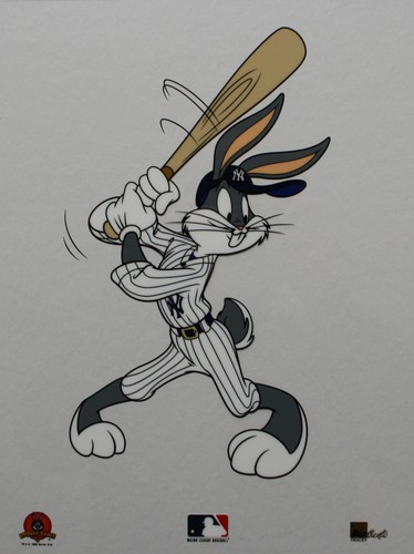 BUGS BUNNY AT BAT FOR THE YANKEES LOONEY TUNES LIMITED EDITION 2002 ...