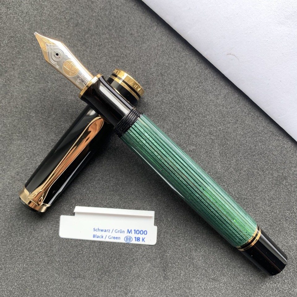 Pelikan M1000 18k BB (PF), translucent body, fountain pen | eBay