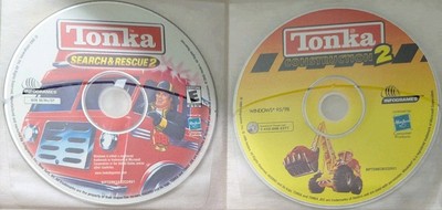Tonka Construction 2 and Search & Rescue 2 Windows CD-ROM Games ...