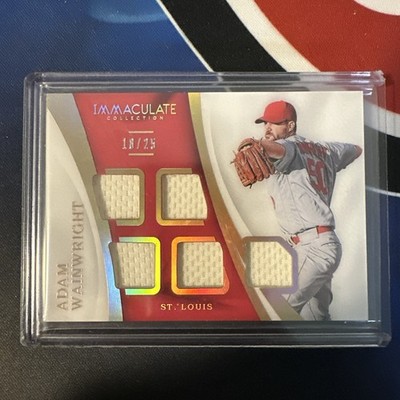 2017 Panini Immaculate Collection - Immaculate Adam Wainwright #IM-AW ...