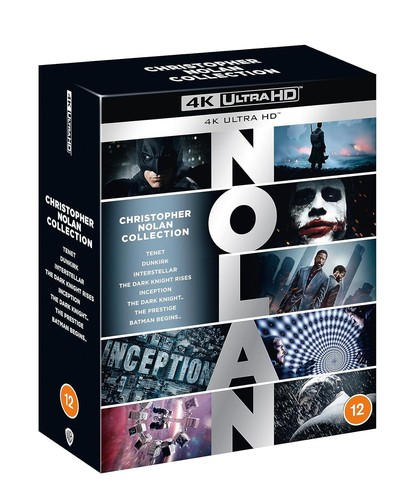 Christopher Nolan Collection [4K UHD] 8-Movie Ultra High Definition UK ...