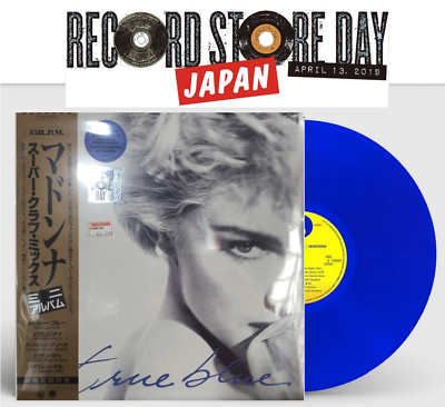 RSD 2019 12" Blue Vinyl sent from Berlin! Madonna True Blue Super Club ...