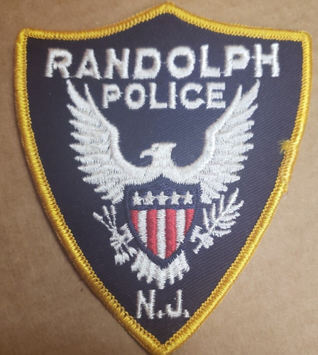 NJ Randolph New Jersey Police Patch | eBay
