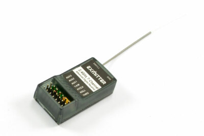 Volantex Exmitter 7 Channel 2.4 GHz Receiver for EX6 & EX7 Radio ...