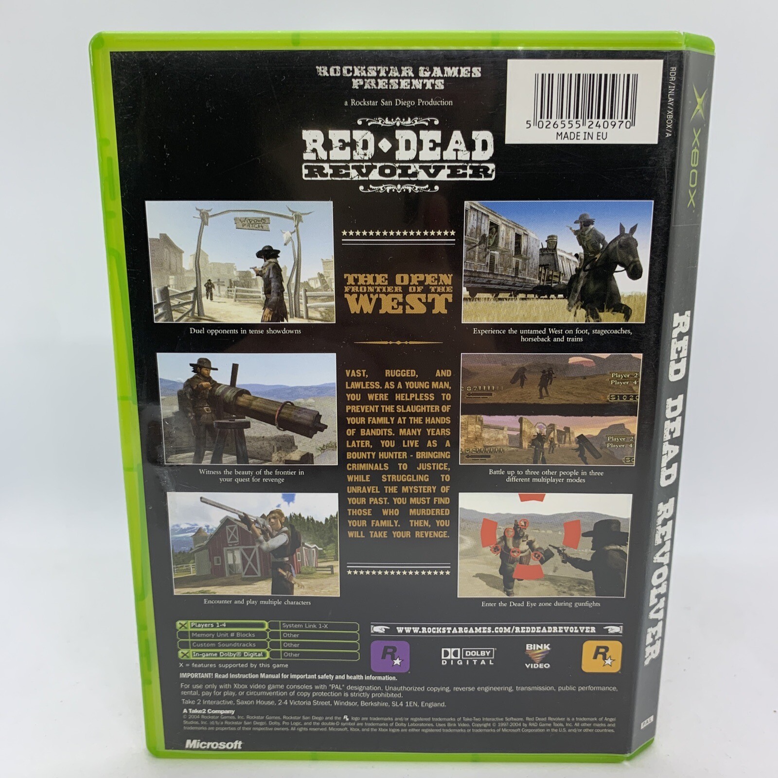 Red Dead Revolver Xbox Original Complete | eBay