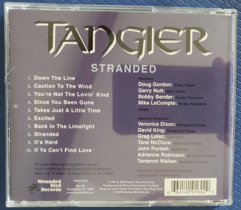 Stranded * by Tangier (CD, Feb-2008, Wounded Bird) 664140916029| eBay