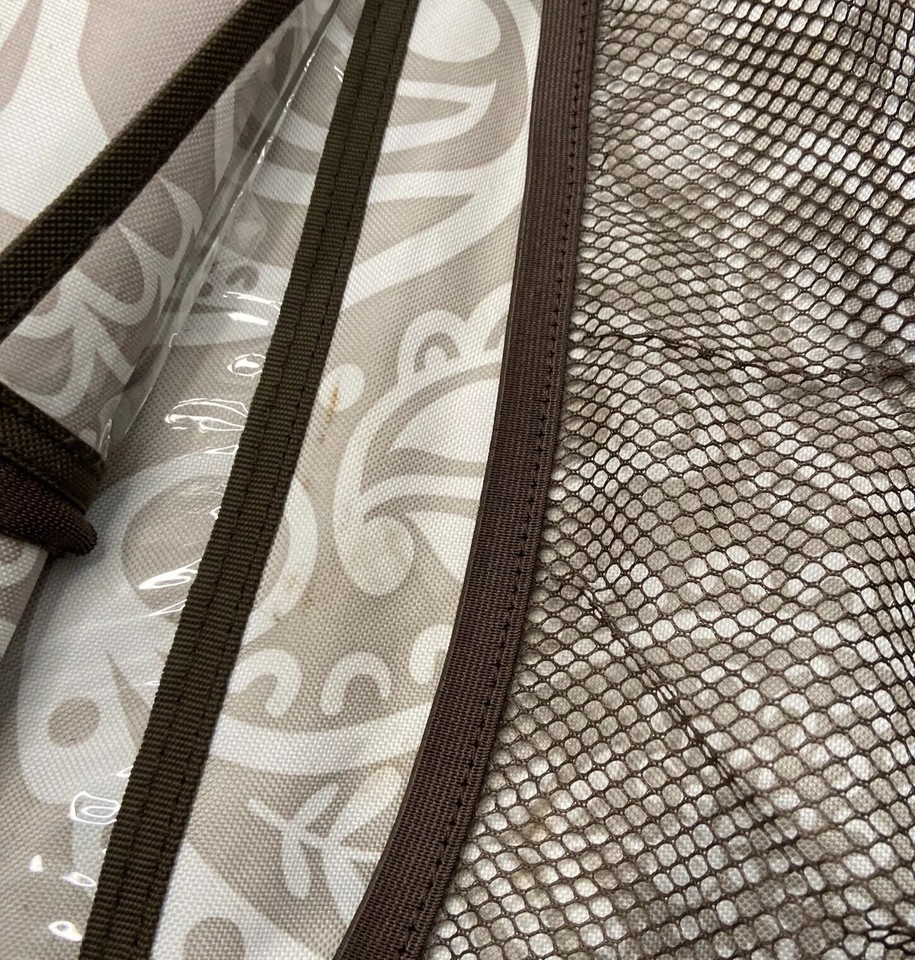 Thirty One 31 Car Organizer Hang Up Activity Organizer Taupe Gingham | eBay