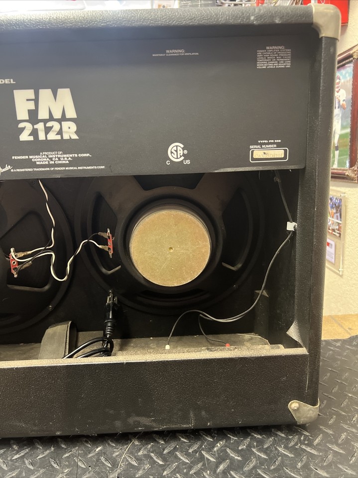 Fender FM 212R 100 Watt 2x12" Frontman Amplifier Good Condition | eBay