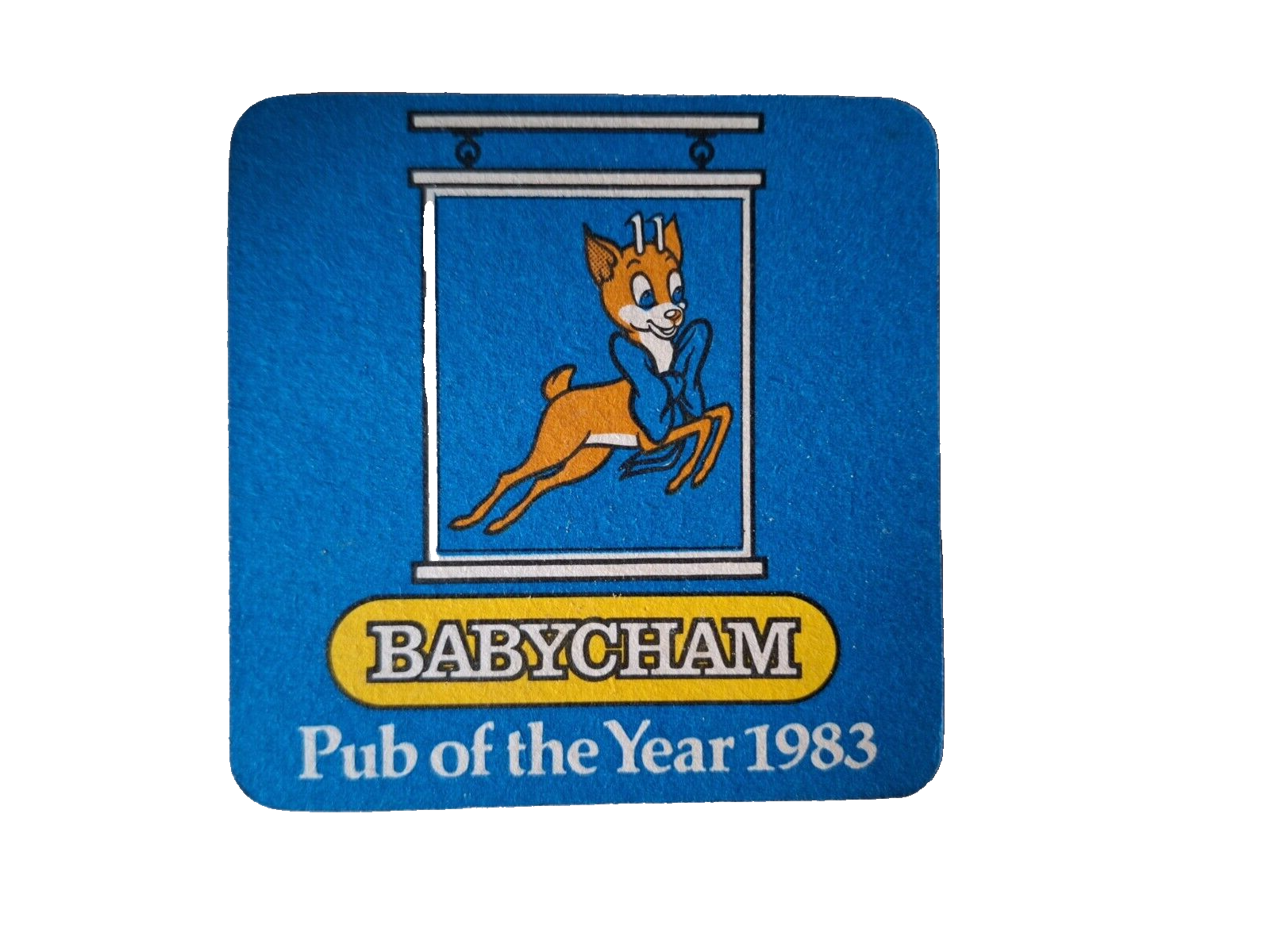 Babycham Pub Of The Year 1983 Beer Mat, Vintage | eBay