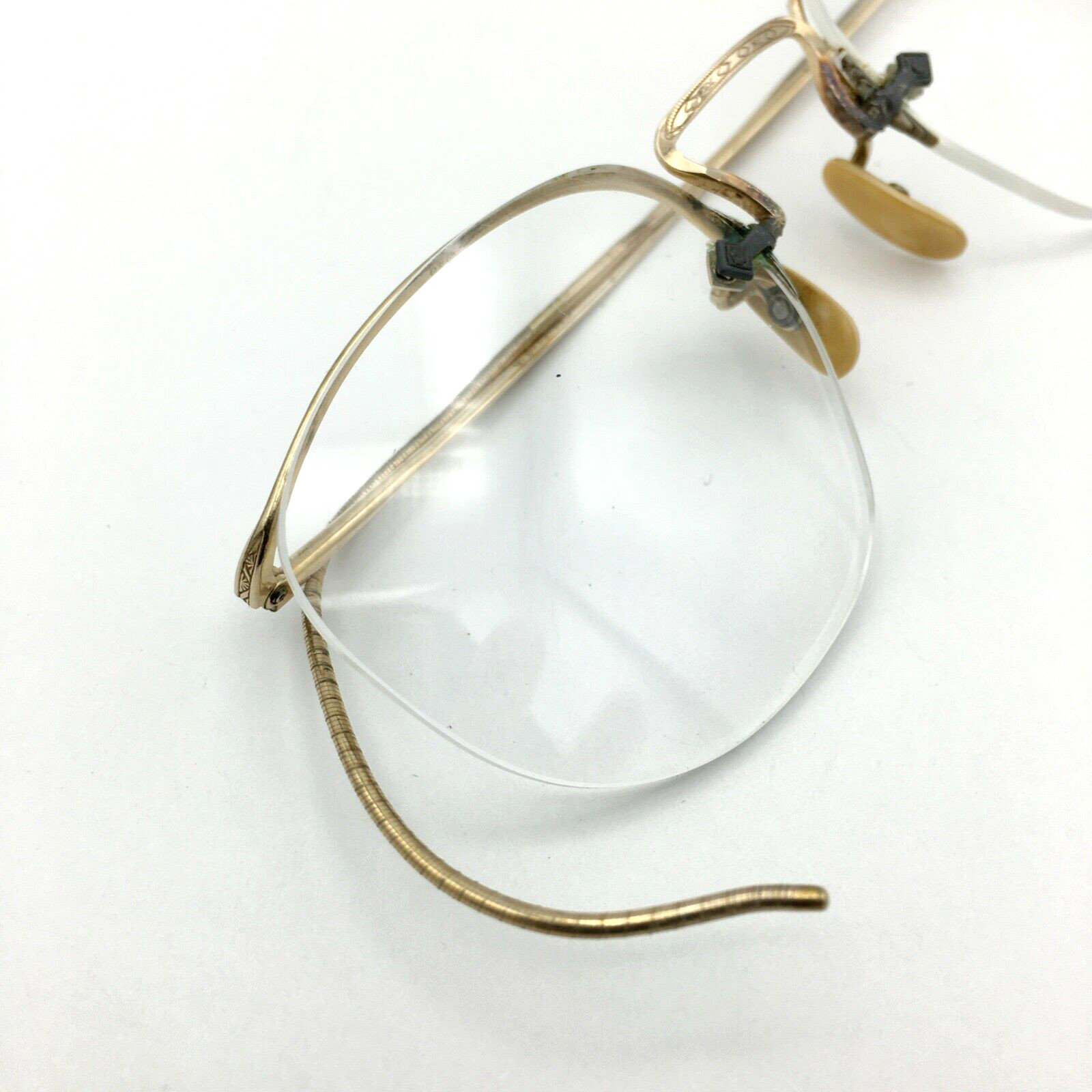 AMERICAN OPTICAL vintage wire frame eyeglasses - 1/1… - Gem