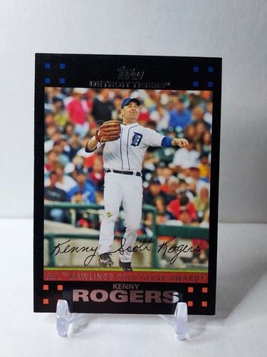 2007 Topps Baseball Card #304 Kenny Rogers Gold Glove Detroit Tigers | eBay