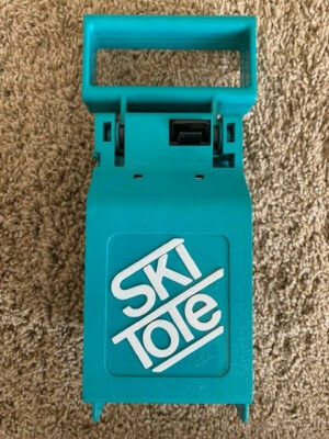 Locking Ski Tote Transport Carrier for Skis, Poles | eBay