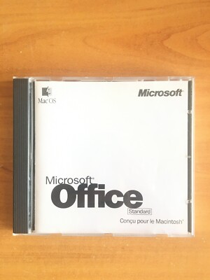 MICROSOFT OFFICE 4.2.1 (1996) CD FOR MACINTOSH // SERIAL KEY INCLUDE | eBay
