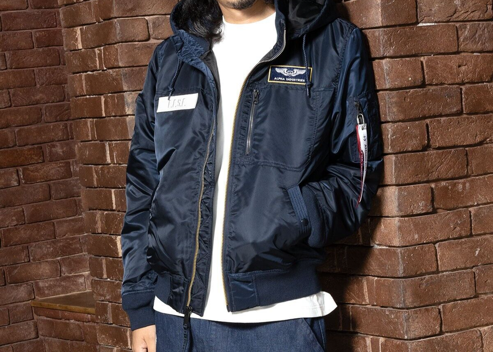 STRICT-G ALPHA Hooded Rib Jacket Mobile Suit Gundam ZEON FORCES / E.F.S ...