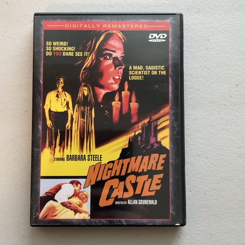 Nightmare Castle (1965) DVD Remastered - With Insert - Rare OOP 56775093990| eBay