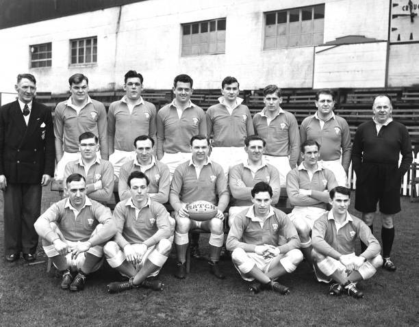 The Welsh Rugby VX team that defeated England 3-0 Cardiff Arms- 1955 ...