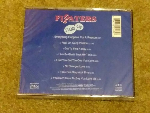 The Floaters "Float On" Brand New Factory Sealed Original R&B, Soul CD ...