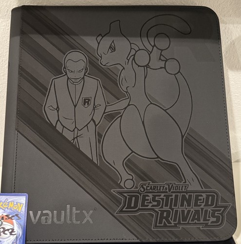 TheUnluckyCollector - Pokemon Destined Rivals Laser Engraved Vault X ...