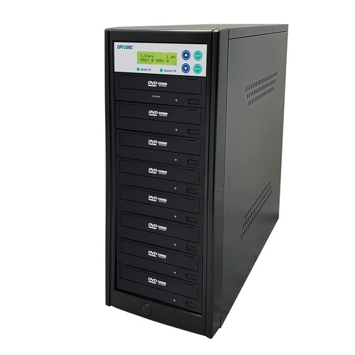 1 to 7 24X Burner M-Disc Support CD DVD Duplicator - Standalone Copier ...