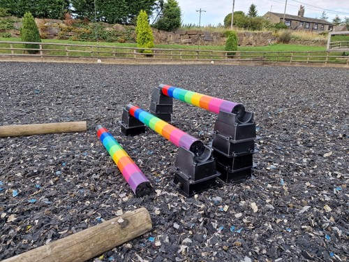 Cavaletti blocks Stackable, Show Jumping, Horse Training aids (1 Pair ...