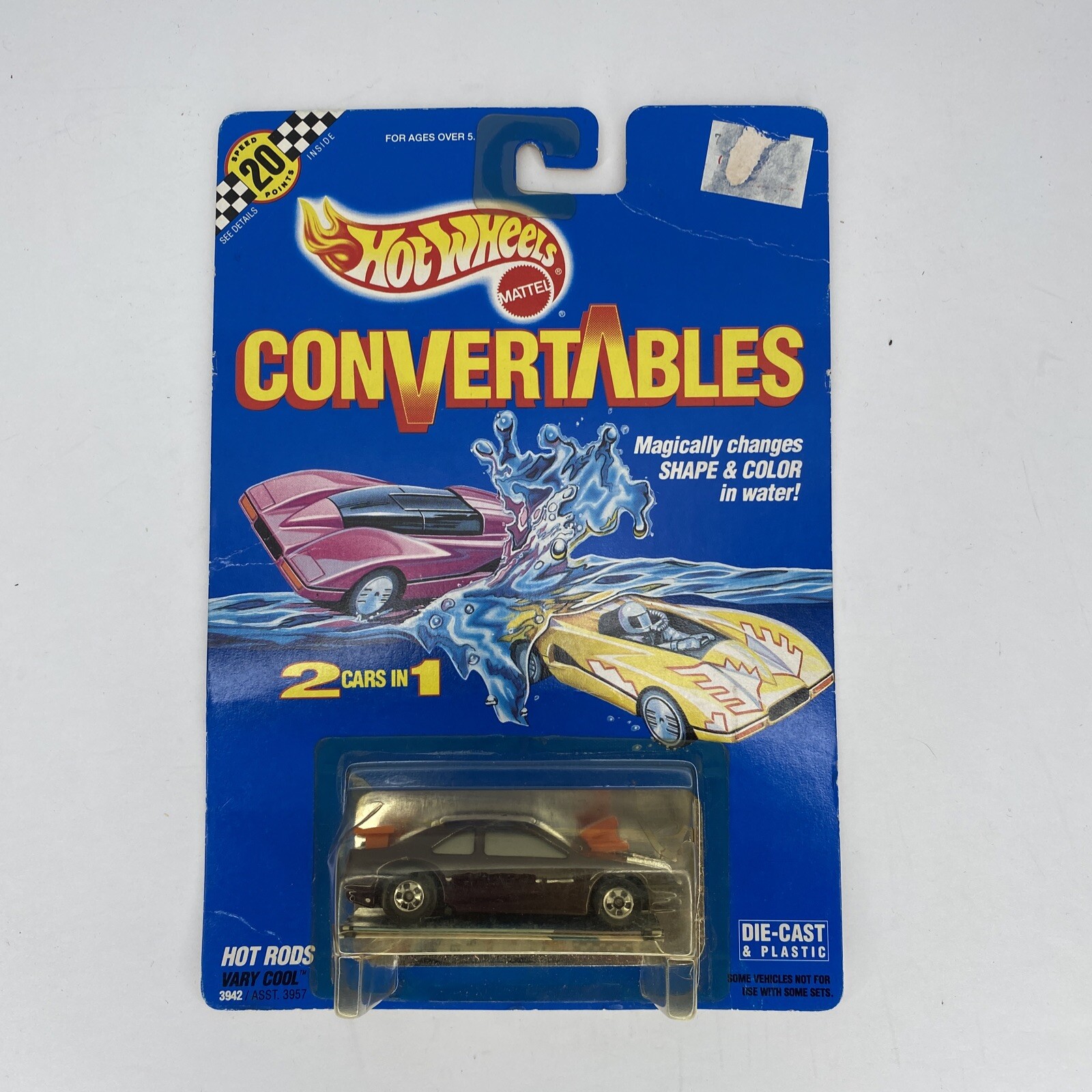 Hot Wheels Vary Cool Hot Rods Convertables Series #3942 New NRFP 1990 ...