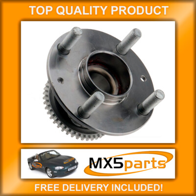 MX5 Front Hub & Wheel Bearing Assembly With ABS Mazda MX-5 Late Mk2.5 ...