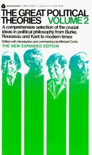 The Great Political Theories V.2 by Curtis, M.; Curtis, Michael ...