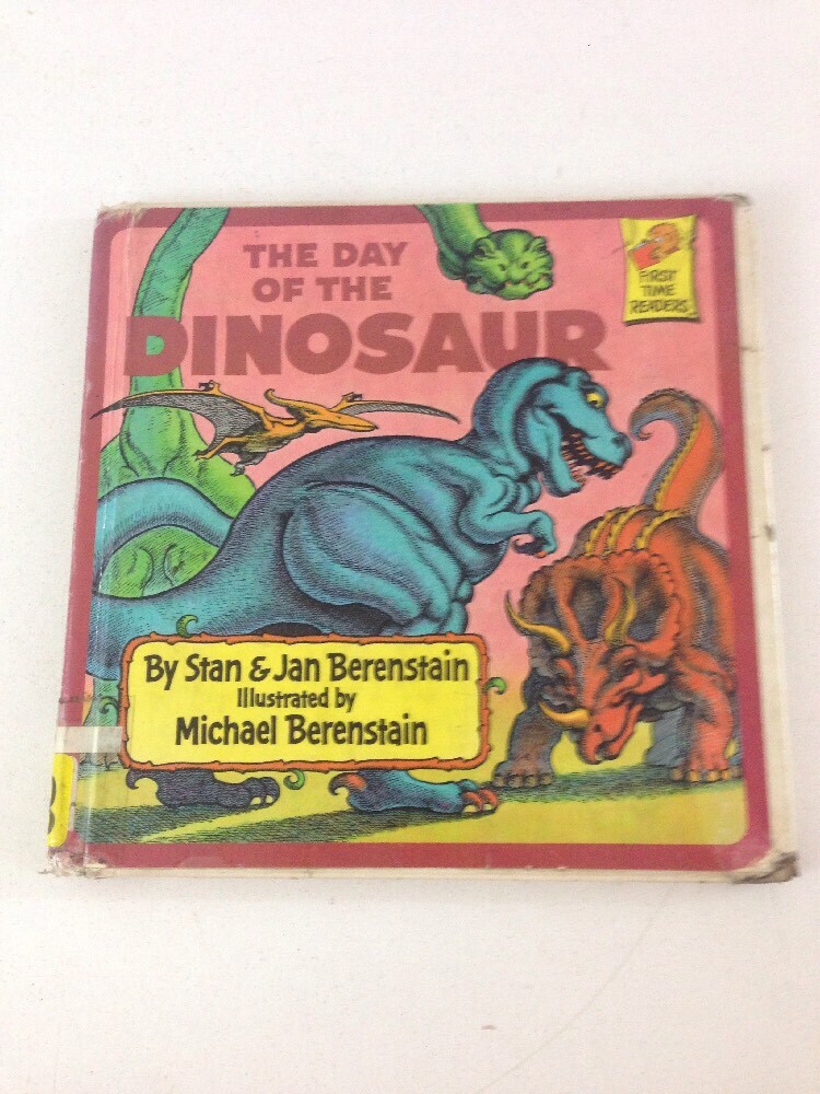 The Day Of The Dinosaur - Jan and Stan Berenstain (1987, Hardcover ...