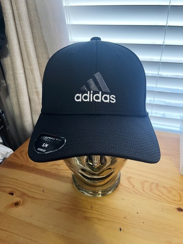 Adidas Originals Zig Comfort Stretch Fit Mens Cap Hat Size S/M Black ...