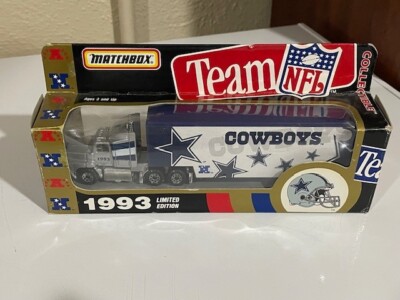 Dallas Cowboys 1993 Team NFL Matchbox Tractor Trailer Truck | eBay