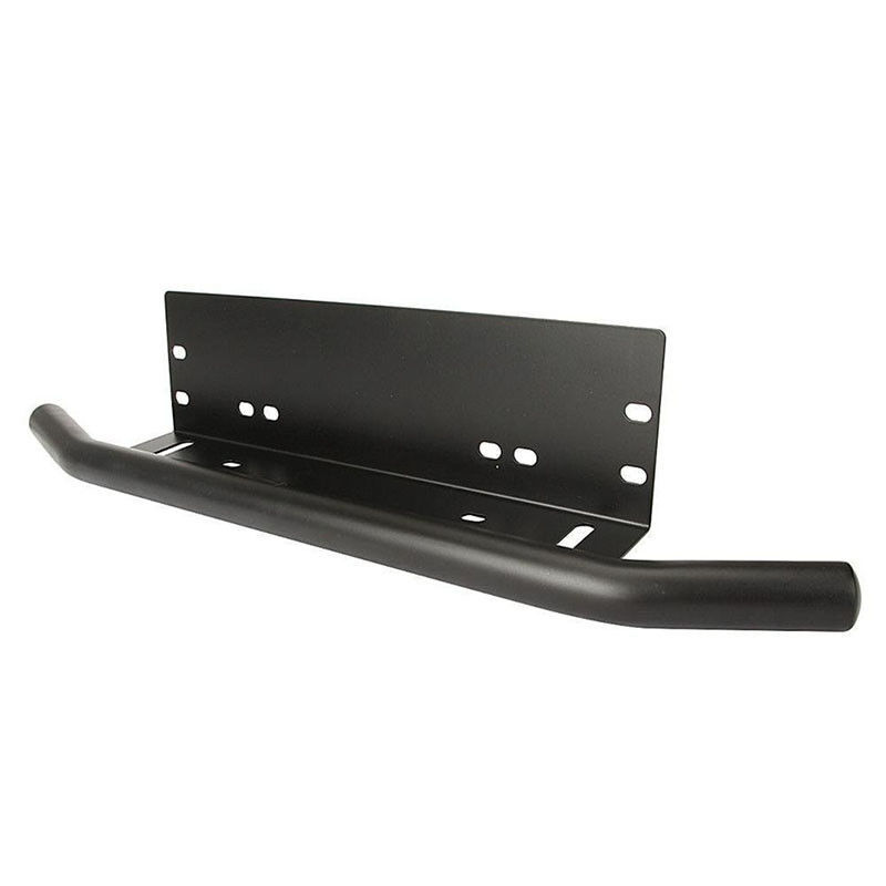 Black Nudge Bar Front Number Plate Car for Light Bar and/or Driving ...
