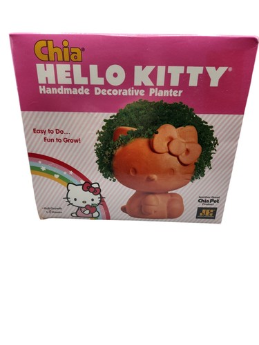 2013 Joseph Enterprises Handmade Sanrio Hello Kitty Chia Pet Kit NIB ...