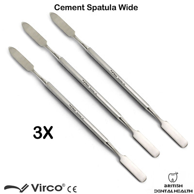 Dentaire Ciment Spatule Cirage Spatule Amalgam Mixing Spatulas Large X3 | eBay