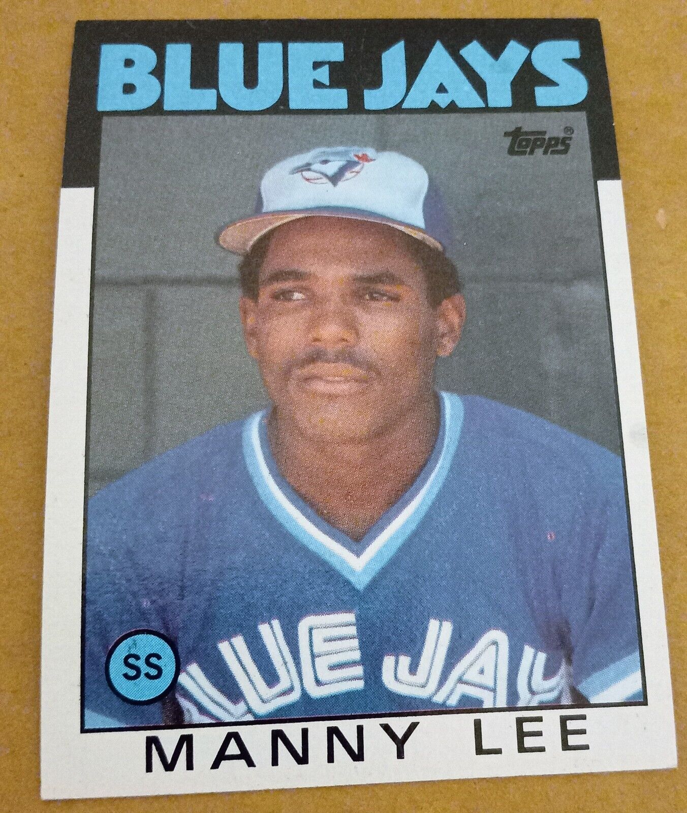 1986 Topps MANNY LEE Baseball Card #23. TORONTO BLUE JAYS... | eBay