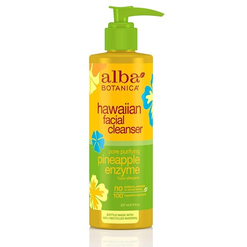 Alba Botanica Pore Purifying Pineapple Enzyme Hawaiian Facial Cleanser ...