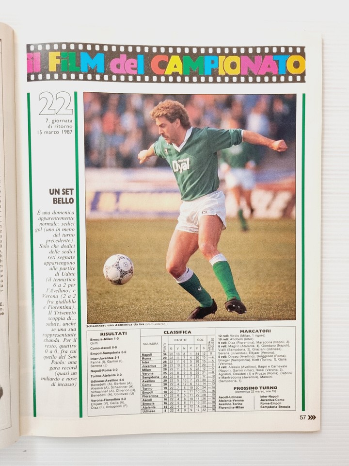 Guerin Sportif 13-1987 +Film Gullit-Milan-Berggreen-Gigi Riva | eBay