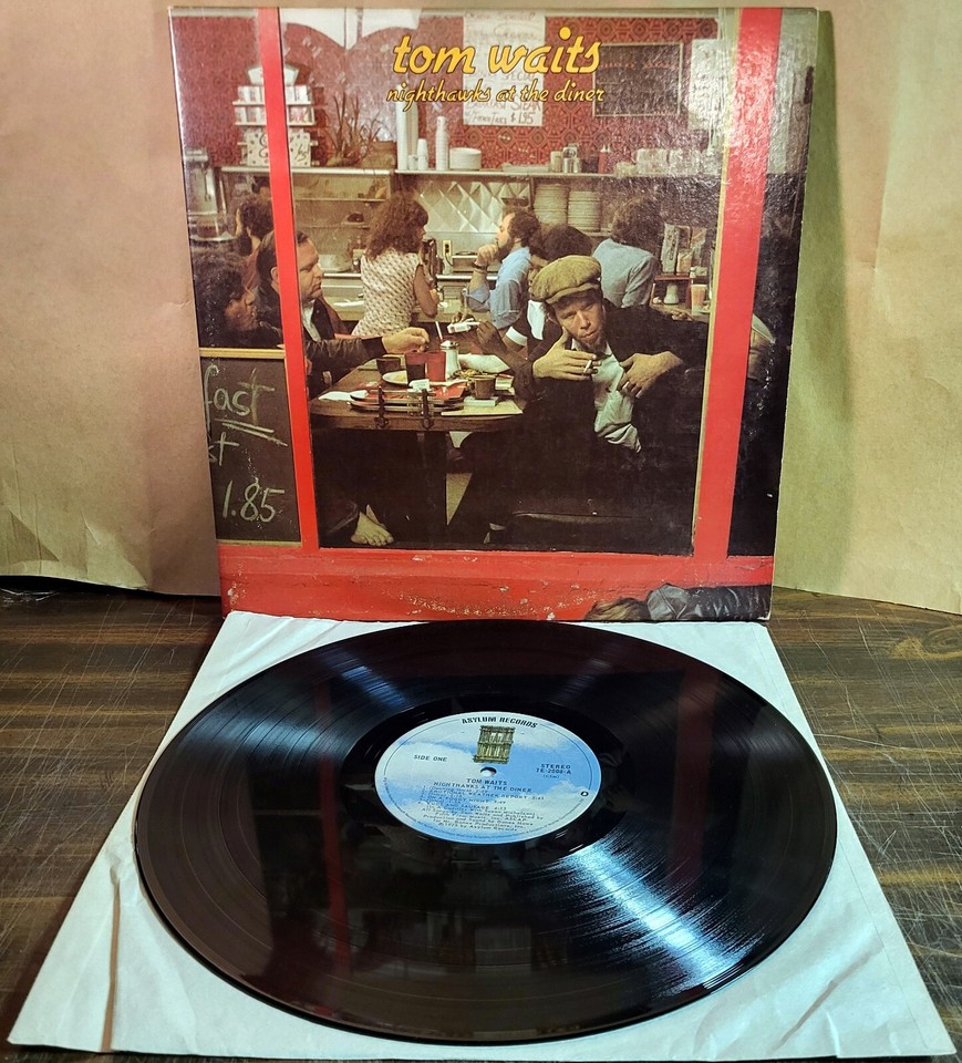 Tom Waits NIGHTHAWKS AT THE DINER 2X LP '75 Discs Gatefold Cover VG+ ...