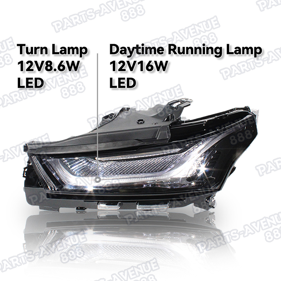 Left DRL Light For CHEVY TRAVERSE 2022 2023 2024 LED Daytime Running ...