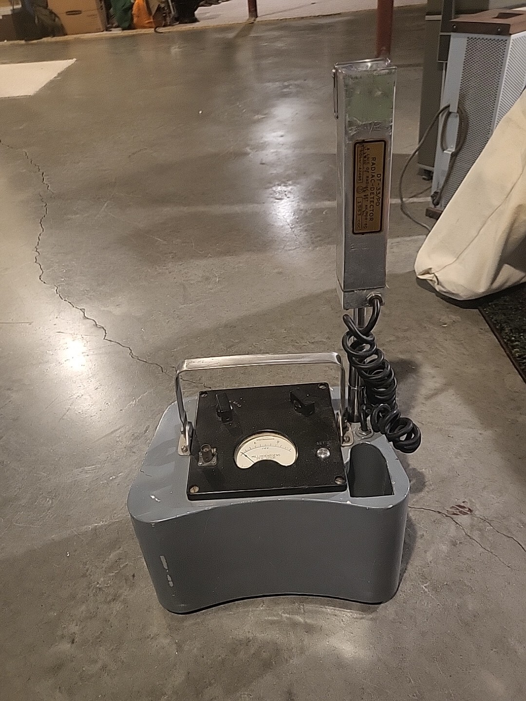 Radiation Detector US Navy Radiac Set. Very Good Condition! | eBay