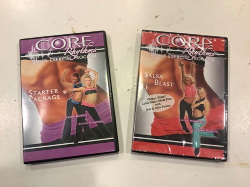 (2) Core Rhythms Club Mix Collection Dance Exercise Program 4 DVD Starter/Salsa | eBay