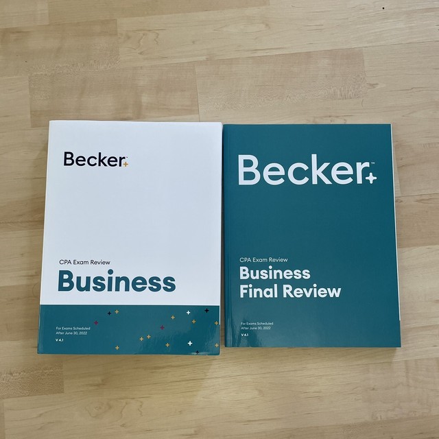 Becker Professional Education CPA Exam Review - V 4.1 Business Textbook ...